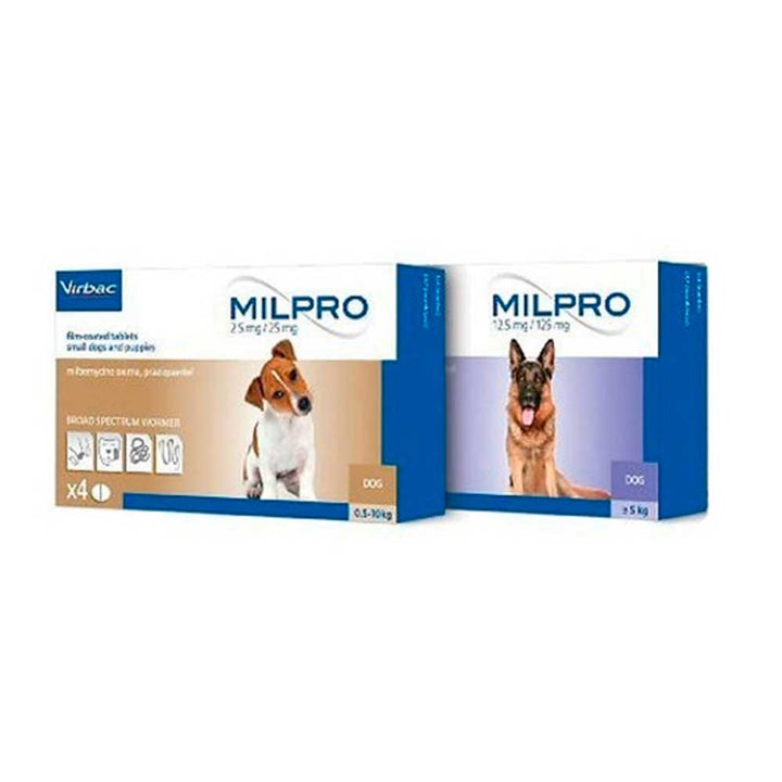 Virbac Milpro Desparasitante Interno para Perro Cachorro y Adulto ...